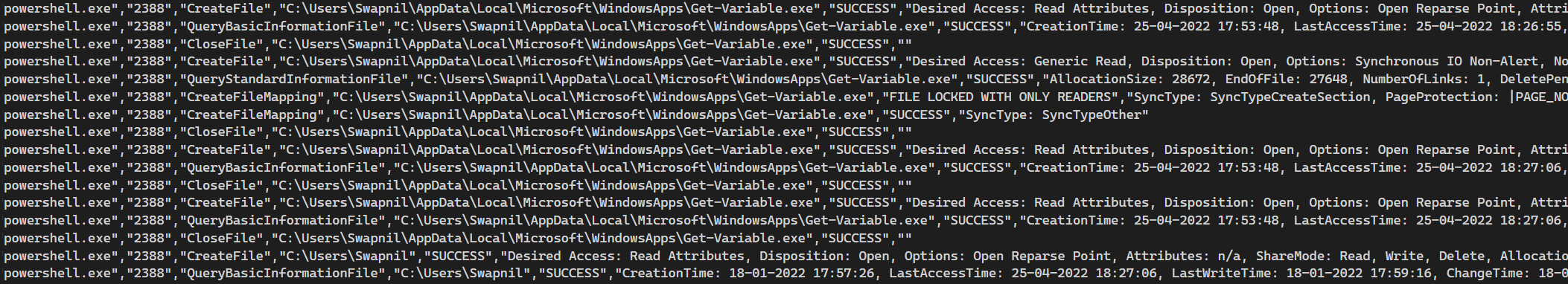 Colibri Loader's unique Persistence Technique using Get-Variable cmdlet