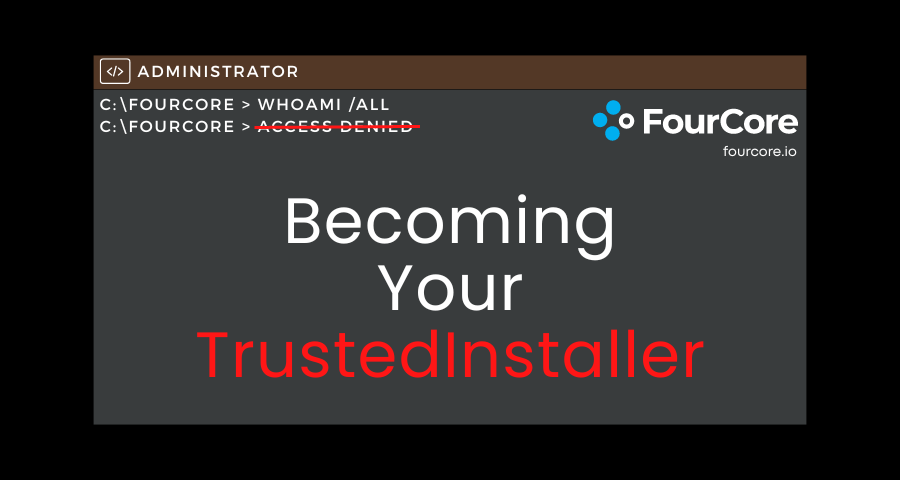 No more Access Denied - I am TrustedInstaller